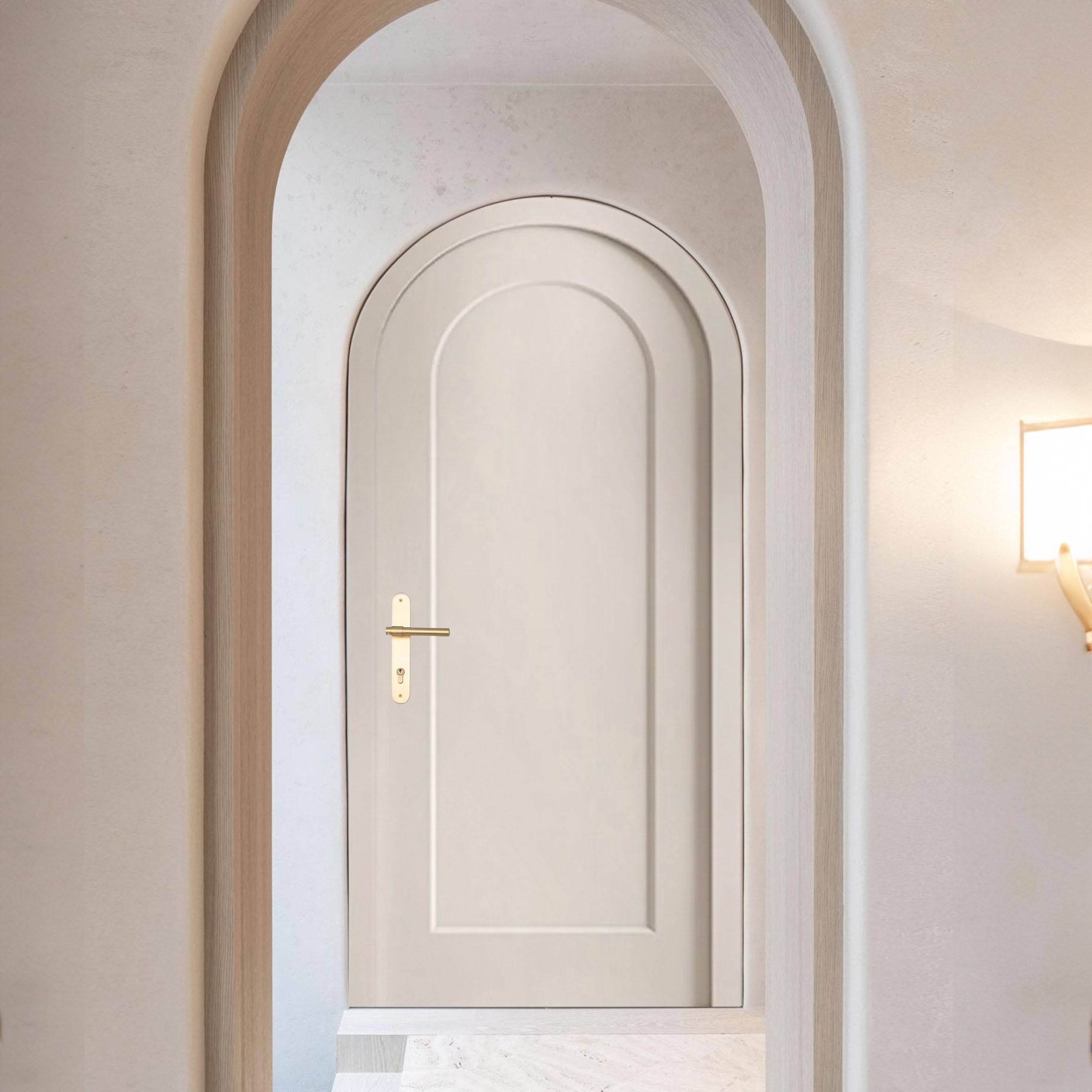 Arched Front Door Moulding Designs Wood Arch Trim Products
