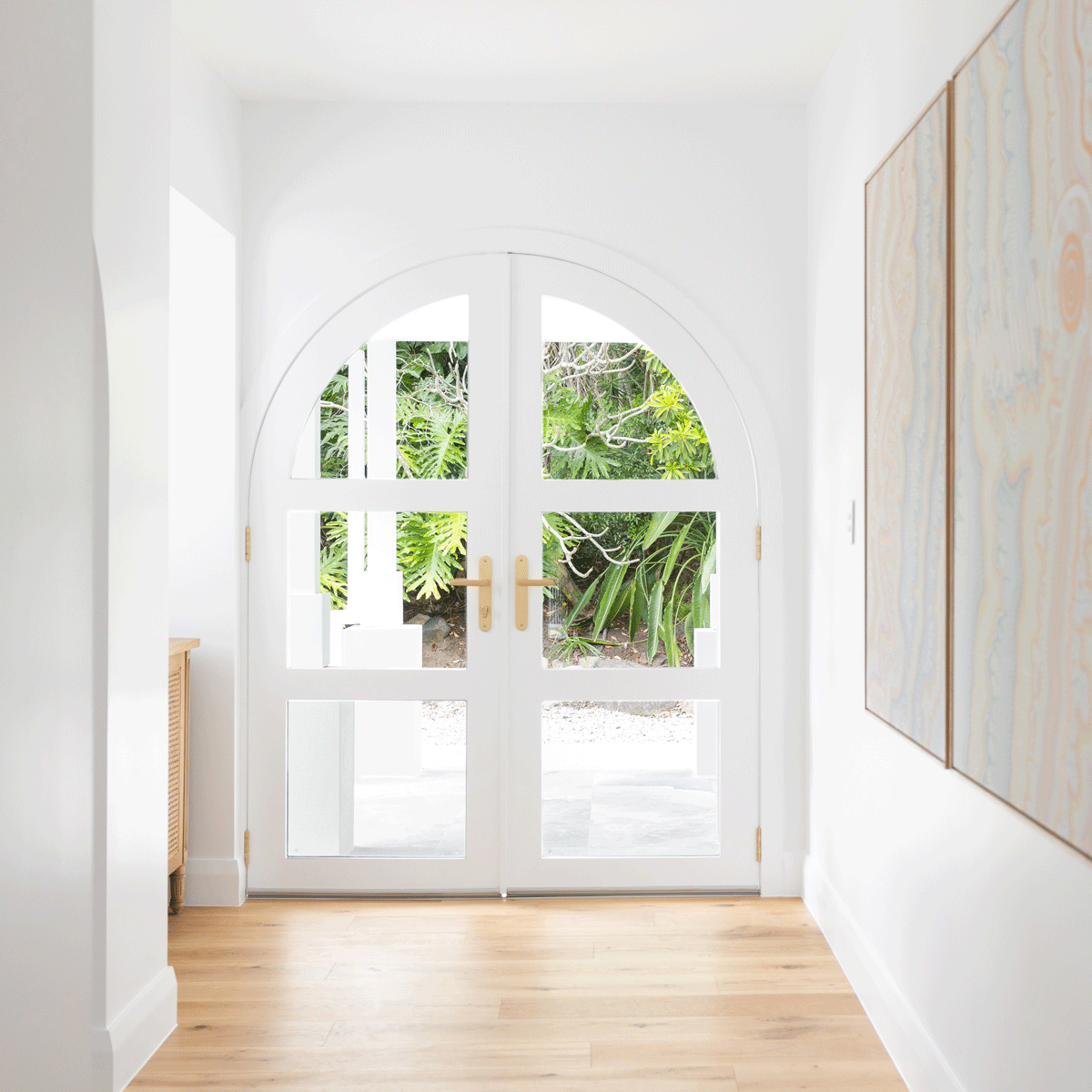 Suzie Double Arched Front door - Hardware Concepts