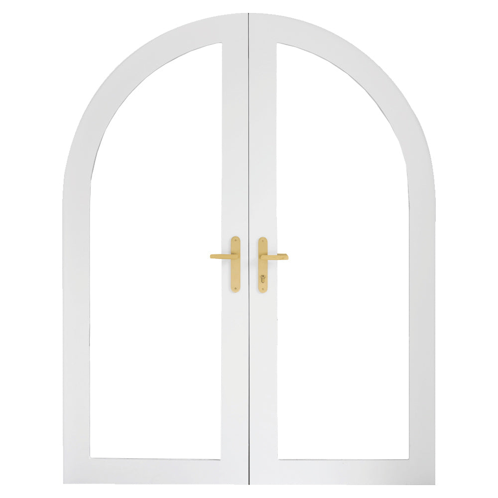 Byron Double Arched Front door - Hardware Concepts